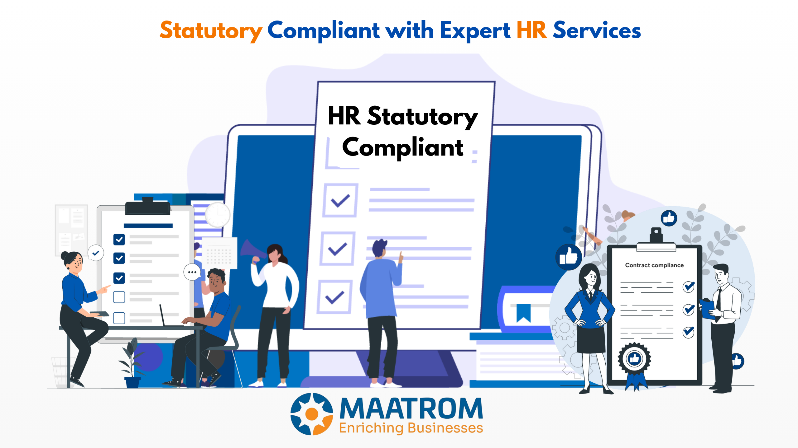Stay Statutory Compliant with Expert HR Services - Maatrom HR Solution